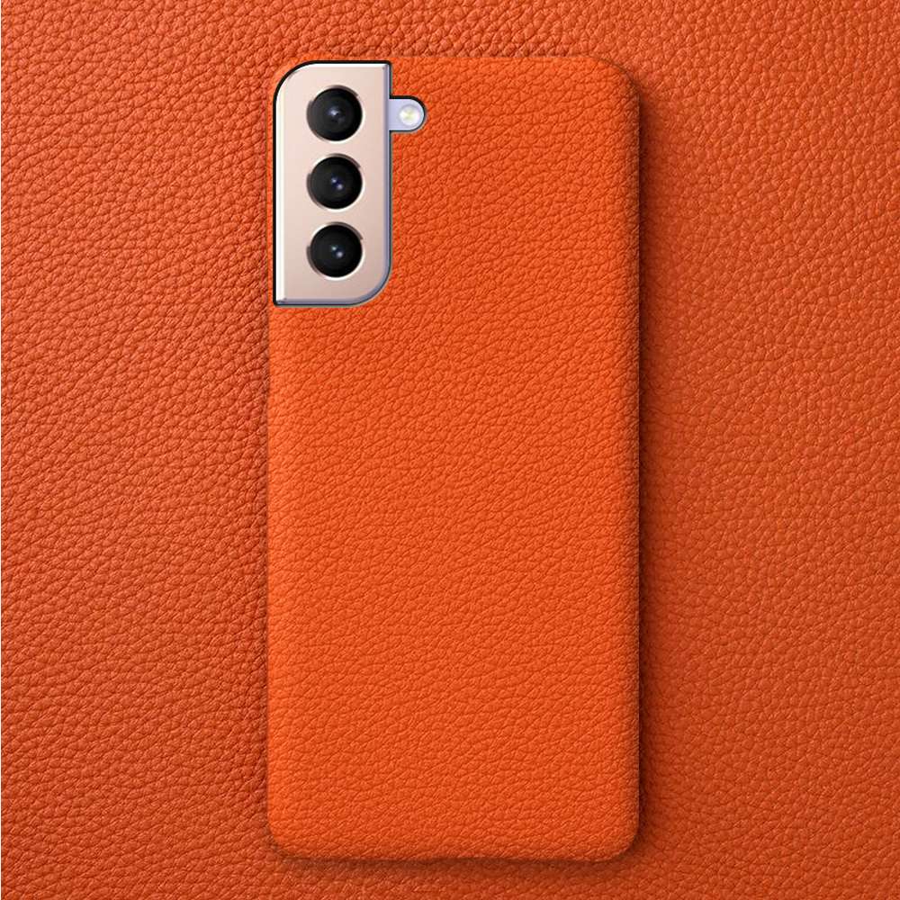 Premium Natural Leather Case For Samsung Galaxy – The Springberry Store